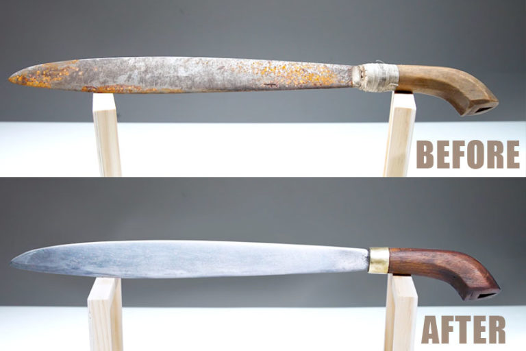 Machete Care: A Definitive Guide On How to Clean a Blade - JUST MACHETE